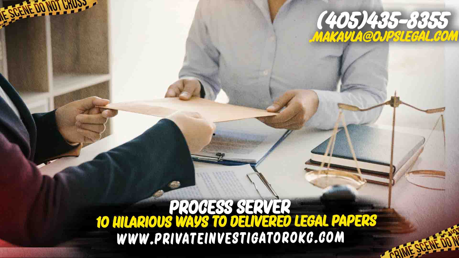 10 Funniest Ways Process Servers Have Delivered Legal Papers