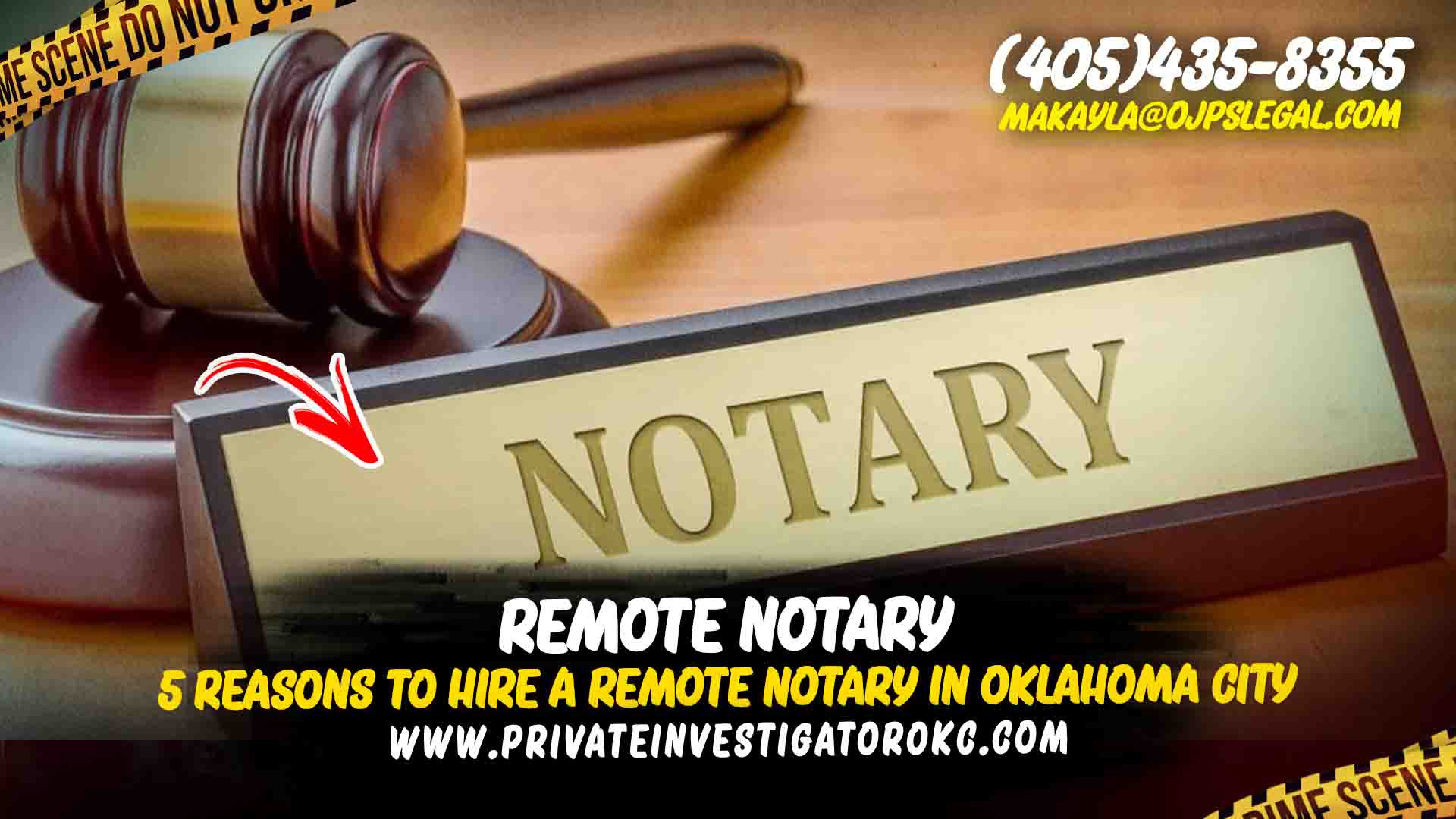 Top 5 Benefits of Hiring a Remote Notary in OKC