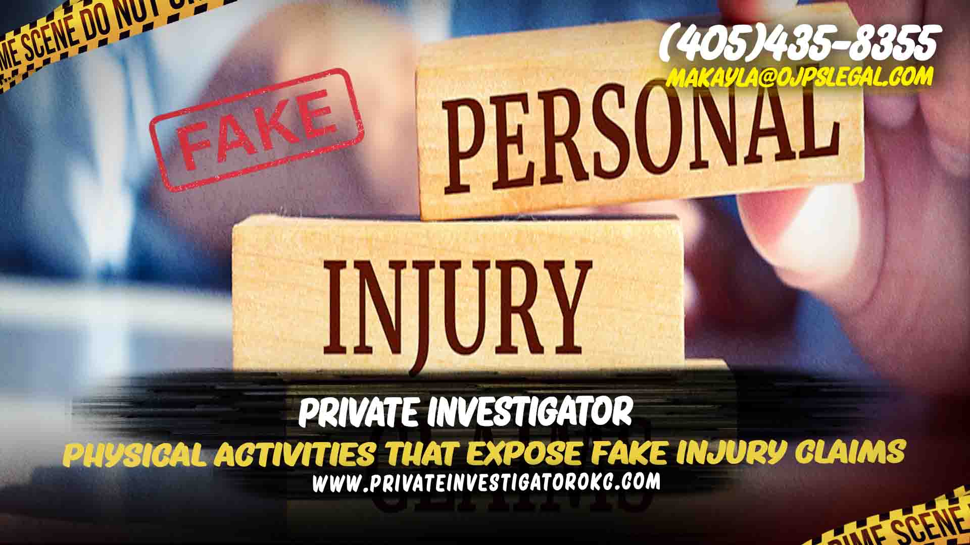 Physical Activities That Expose Fake Injury Claims | OKC PI