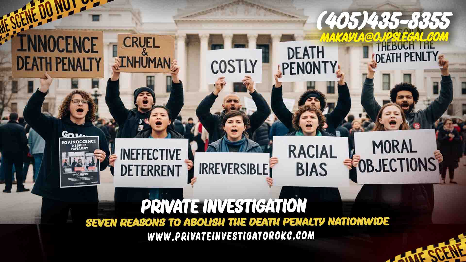 Seven Reasons to Abolish the Death Penalty Nationwide